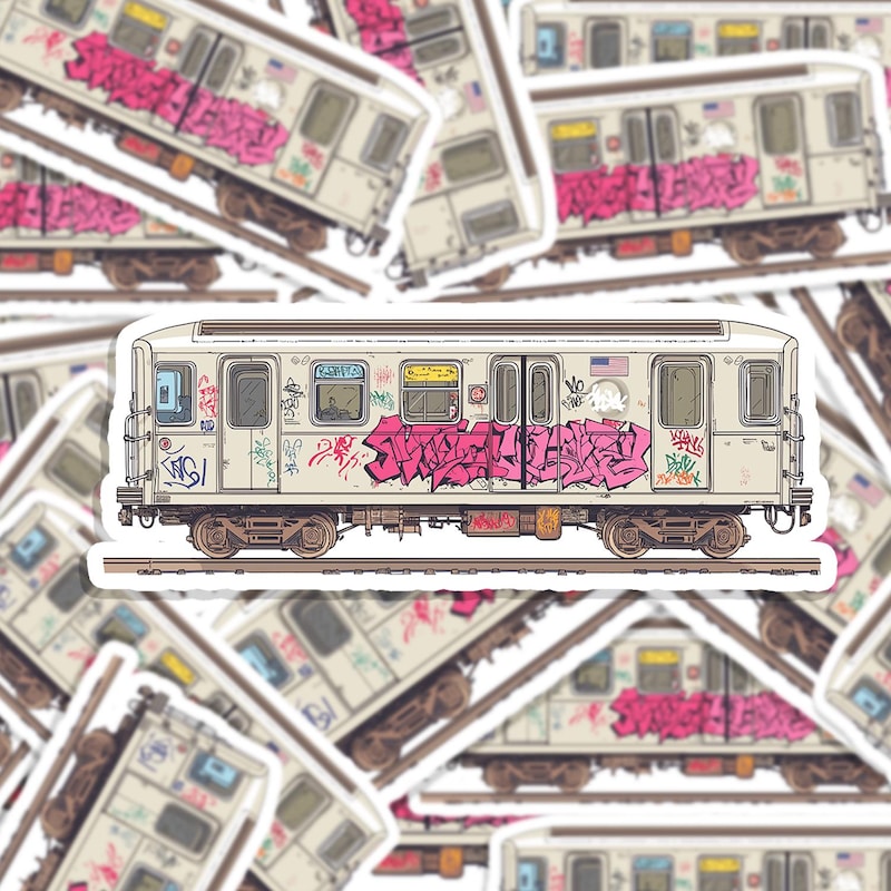 Train Sticker - Etsy