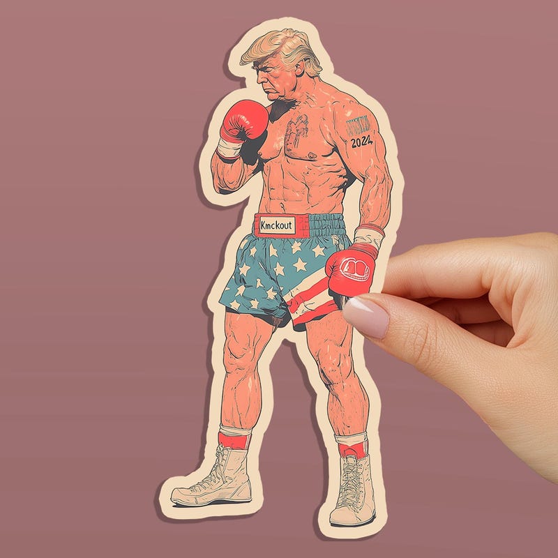 Boxer Sticker - Etsy