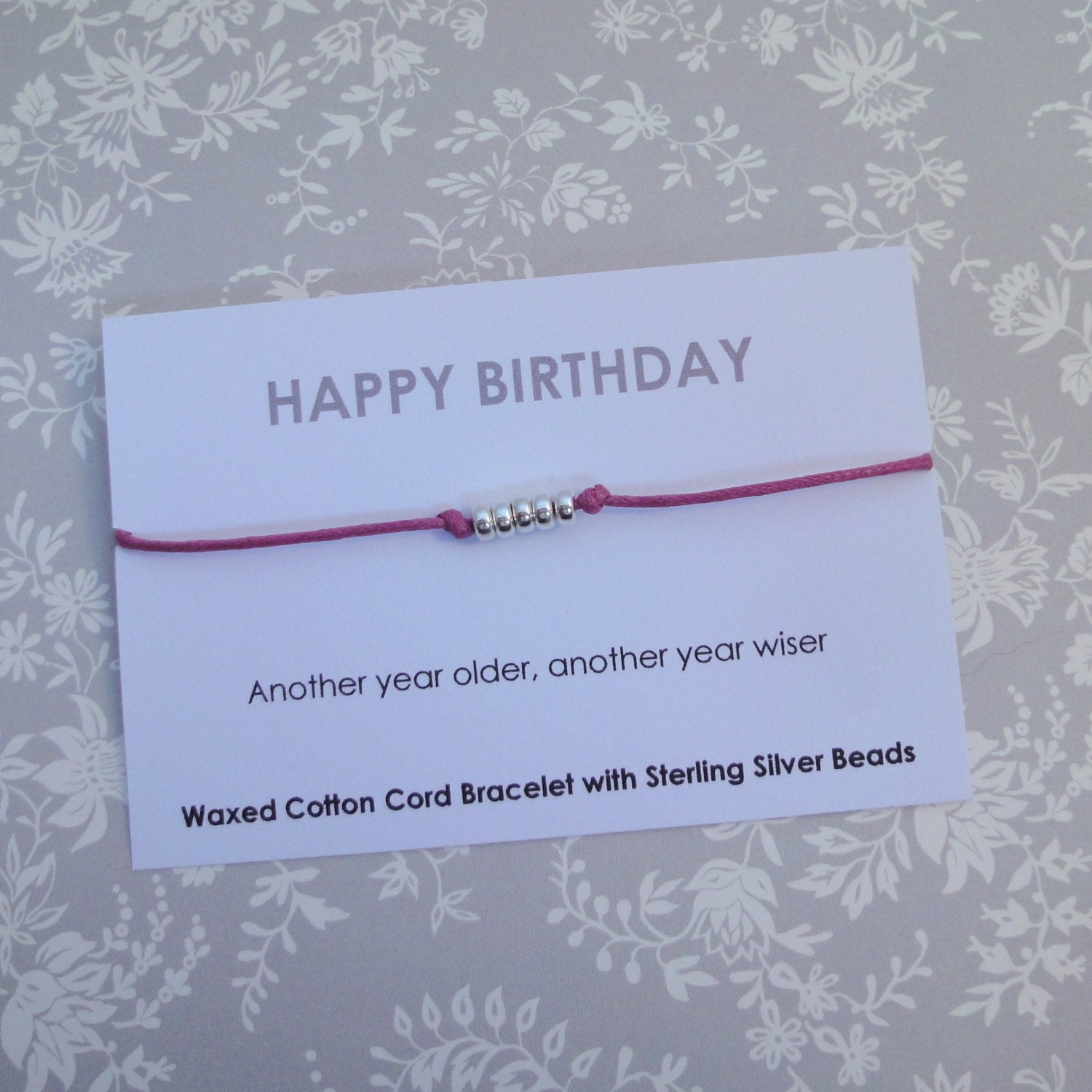 Happy Birthday Friendship Bracelet - Etsy