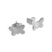 Silver Butterfly Stud Earrings - Etsy UK