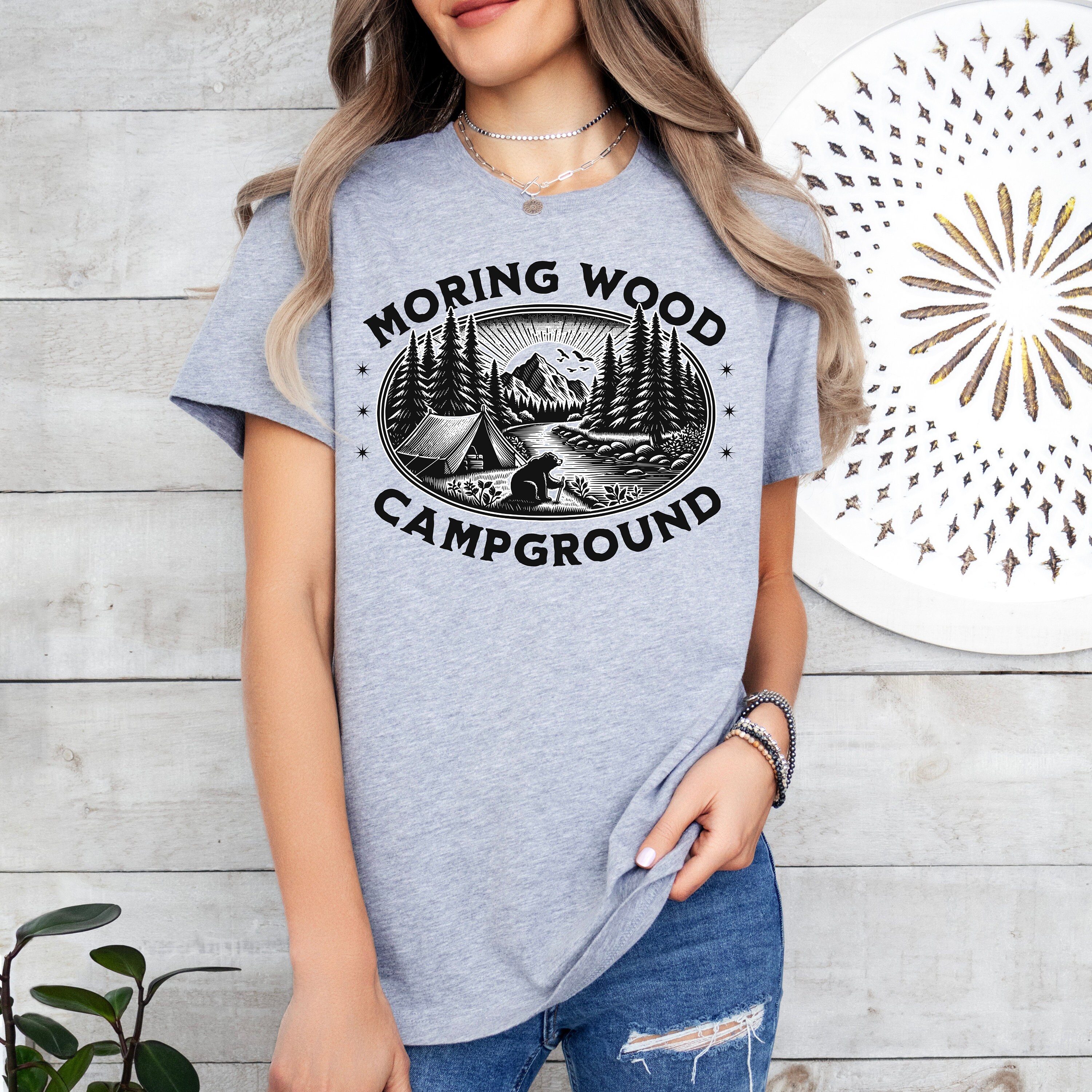 Morning Wood Campground Shirt, Camping Shirts, Funny Shirts, Offensive ...