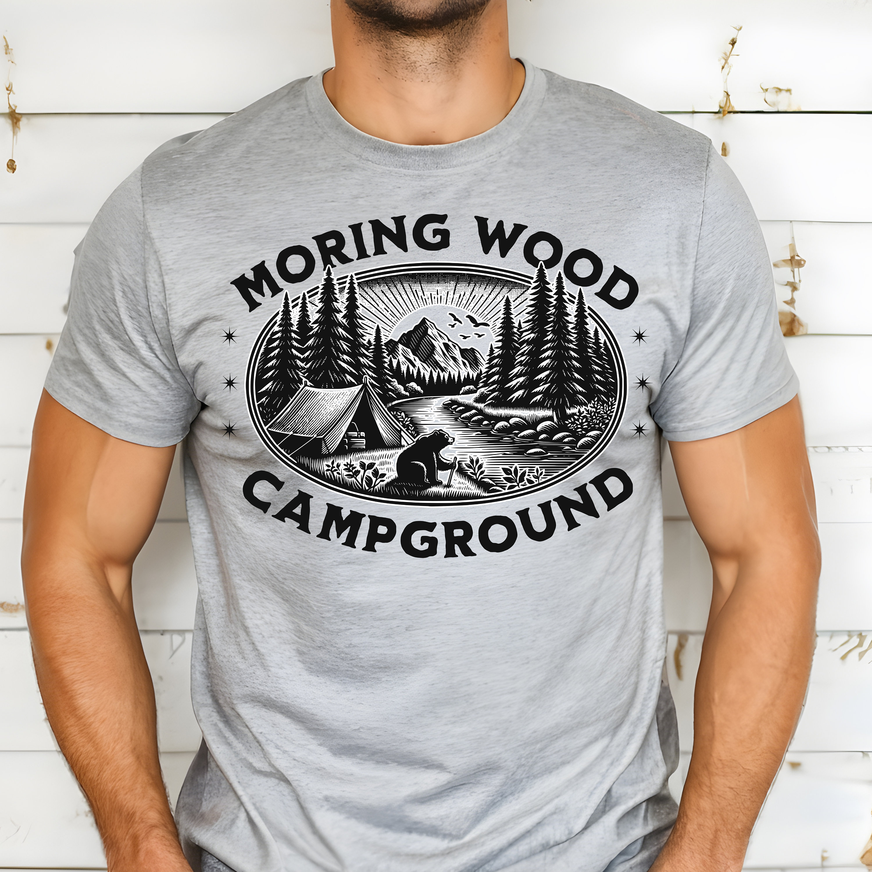 Morning Wood Campground Shirt, Camping Shirts, Funny Shirts, Offensive ...
