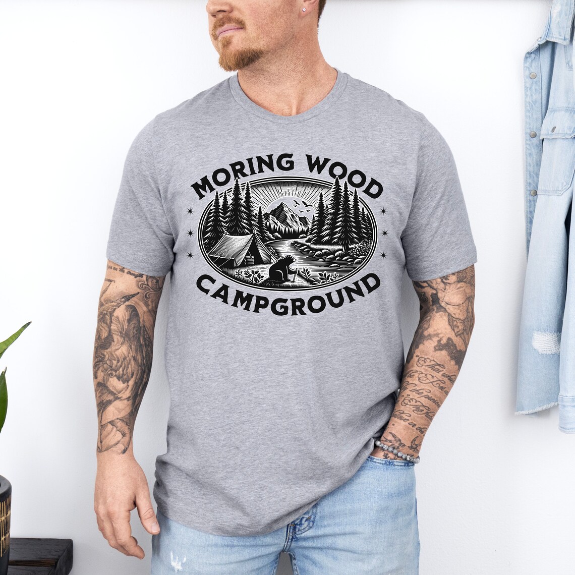 Morning Wood Campground Shirt, Camping Shirts, Funny Shirts, Offensive ...