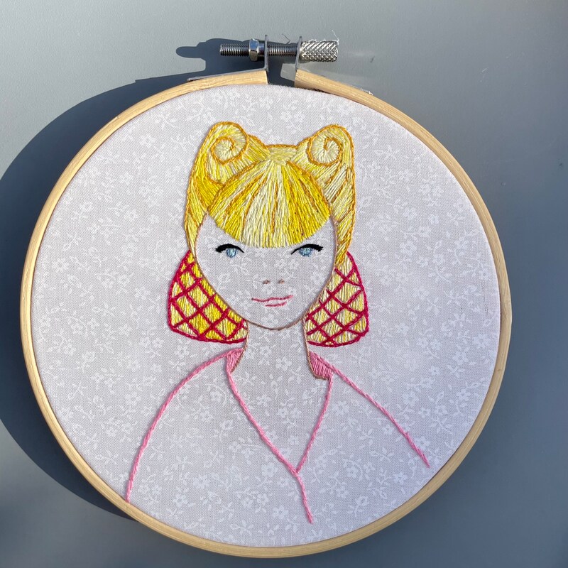 Finished Embroidery - Etsy UK