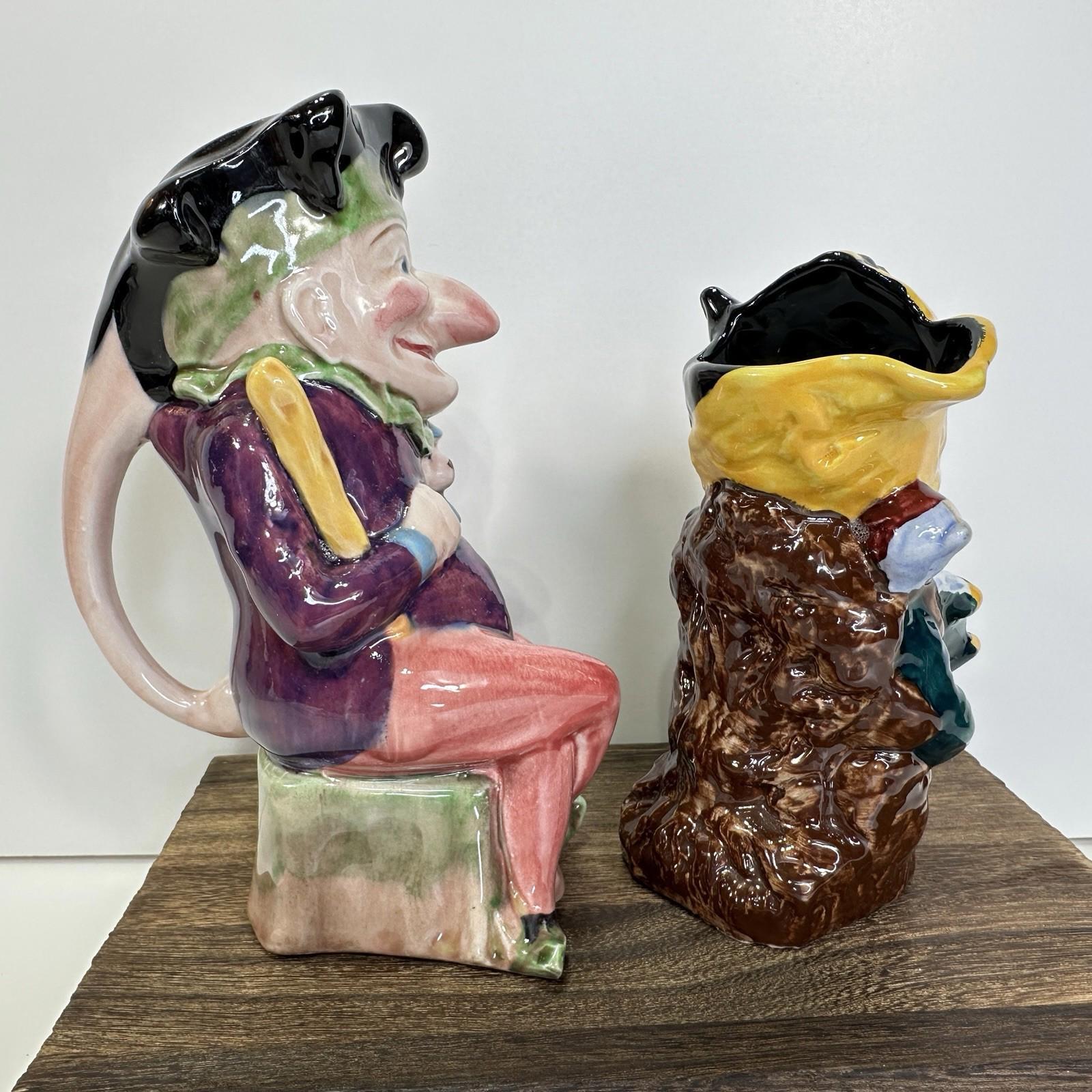 Rare Toby Jugs, Burgess & Leigh ‘jester’, Melba Ware ‘punch’ - Etsy