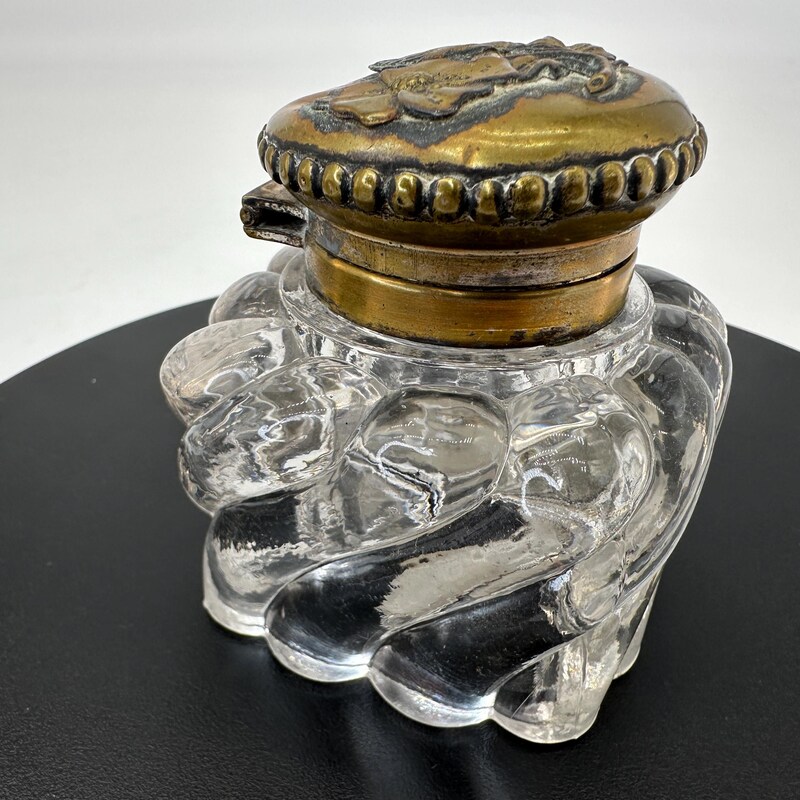 Antique Inkwells - Etsy