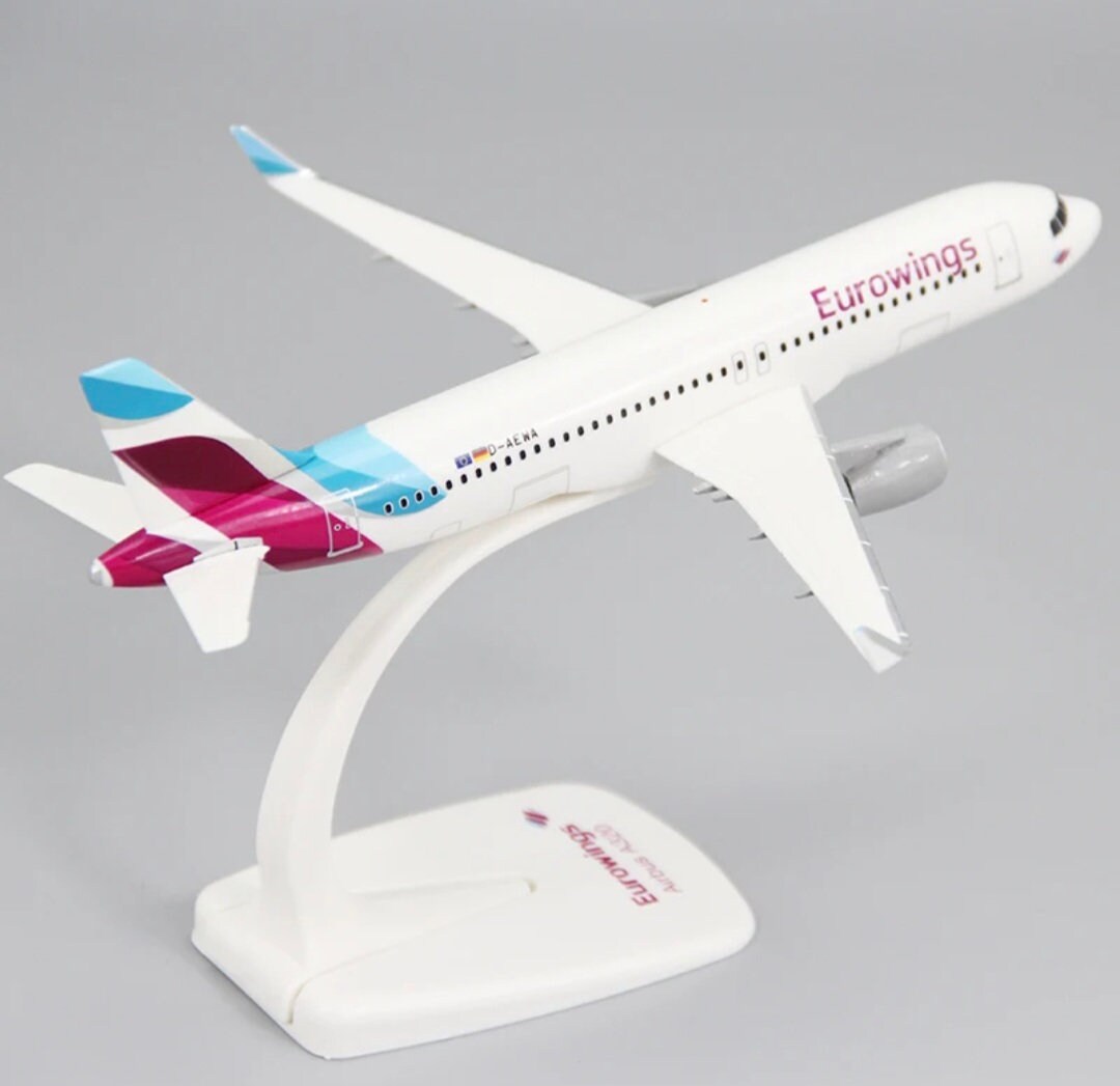 Eurowings Airlines Airbus A320 Scale 1:400 Resin 20cm Airplane Model ...