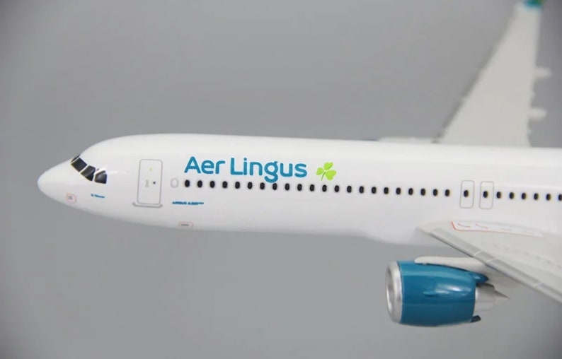 Aer Lingus Airlines Airbus A320 Scale 1:400 Resin 20cm Airplane Model ...