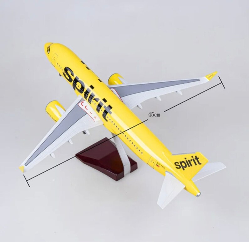 Spirit Airways Airbus A320 NEO Scale 1:80 Resin 47cm Model Airline ...