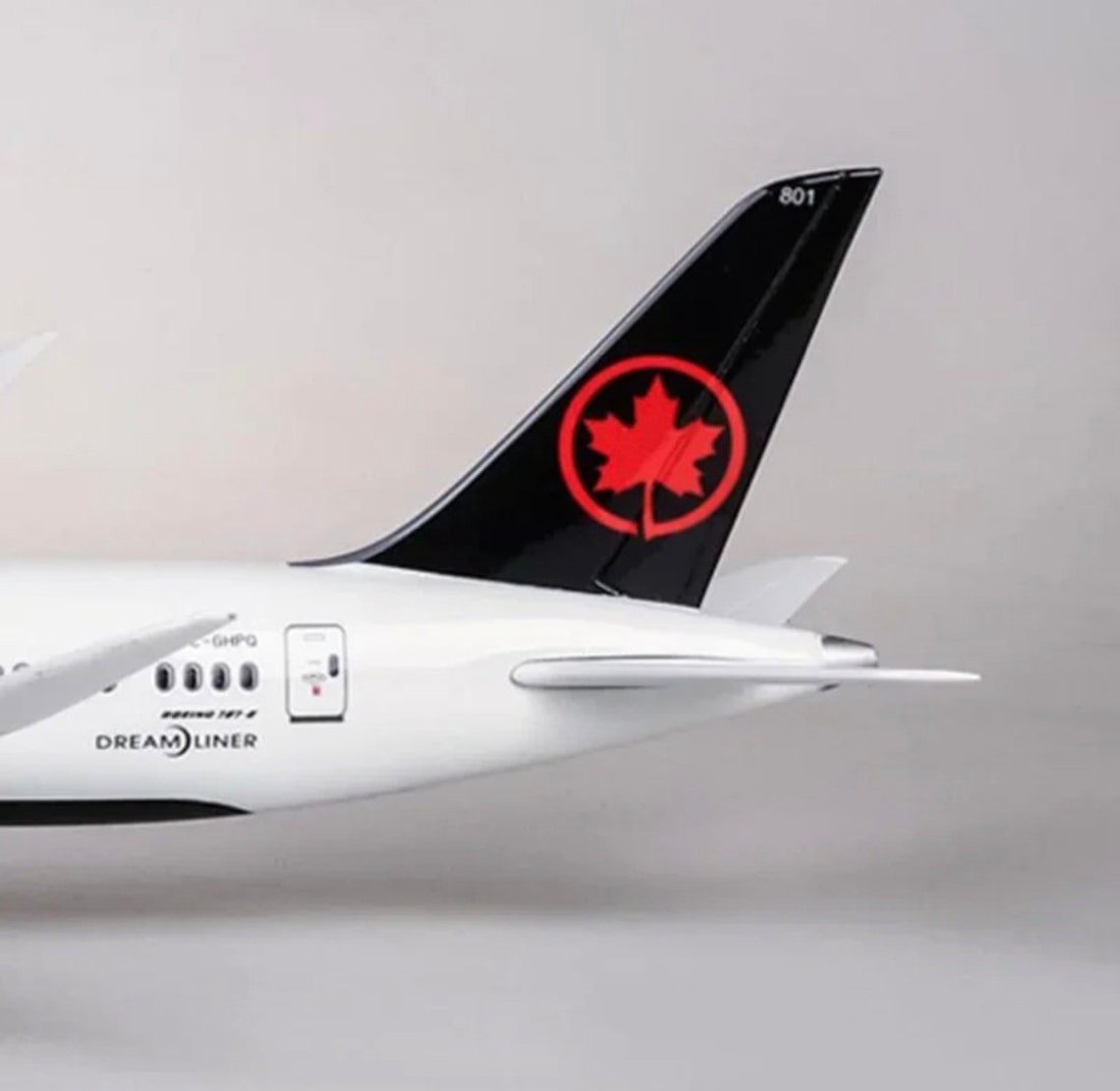 AIR CANADA Boeing B787 Dreamliner Scale 1:130 Resin 43cm Airplane Model ...