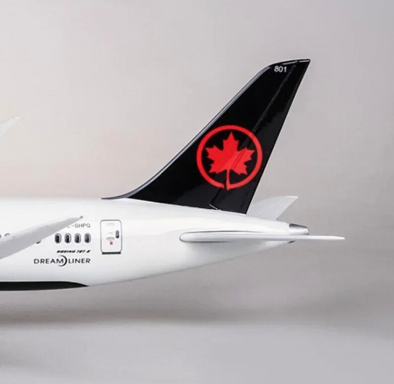 AIR CANADA Boeing B787 Dreamliner Scale 1:130 Resin 43cm Airplane Model ...