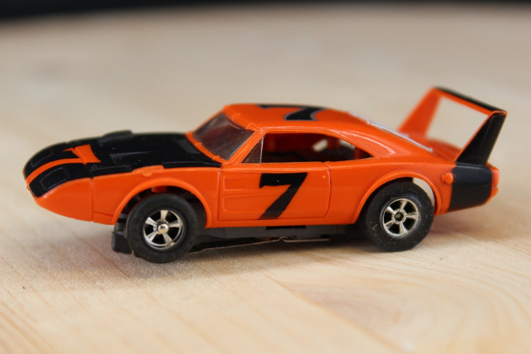 Vintage Aurora AFX Slot Car Dodge Charger Daytona Superbird - Etsy