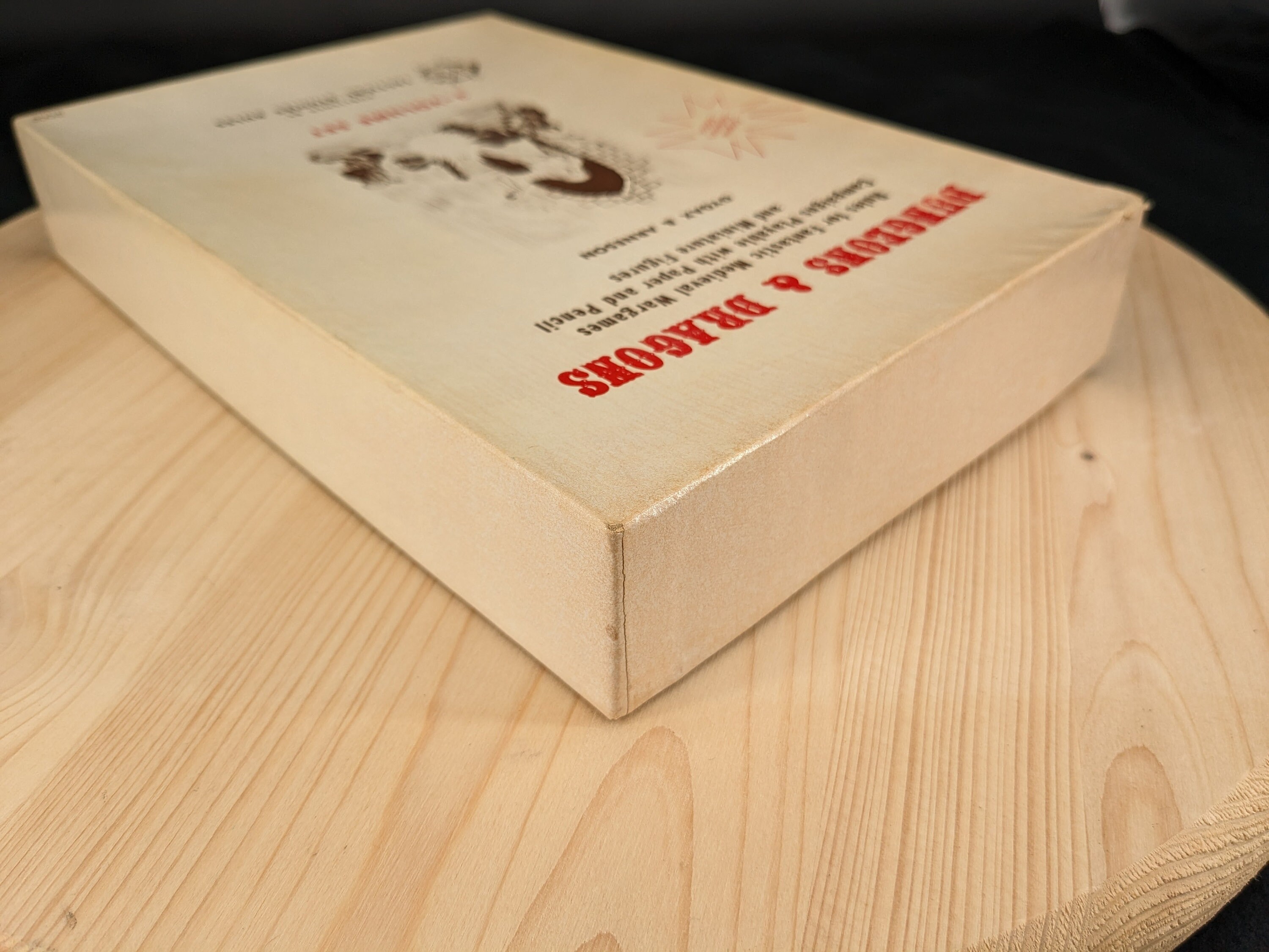 Vintage Dungeons & Dragons White Box Set, 6th Edition - Etsy