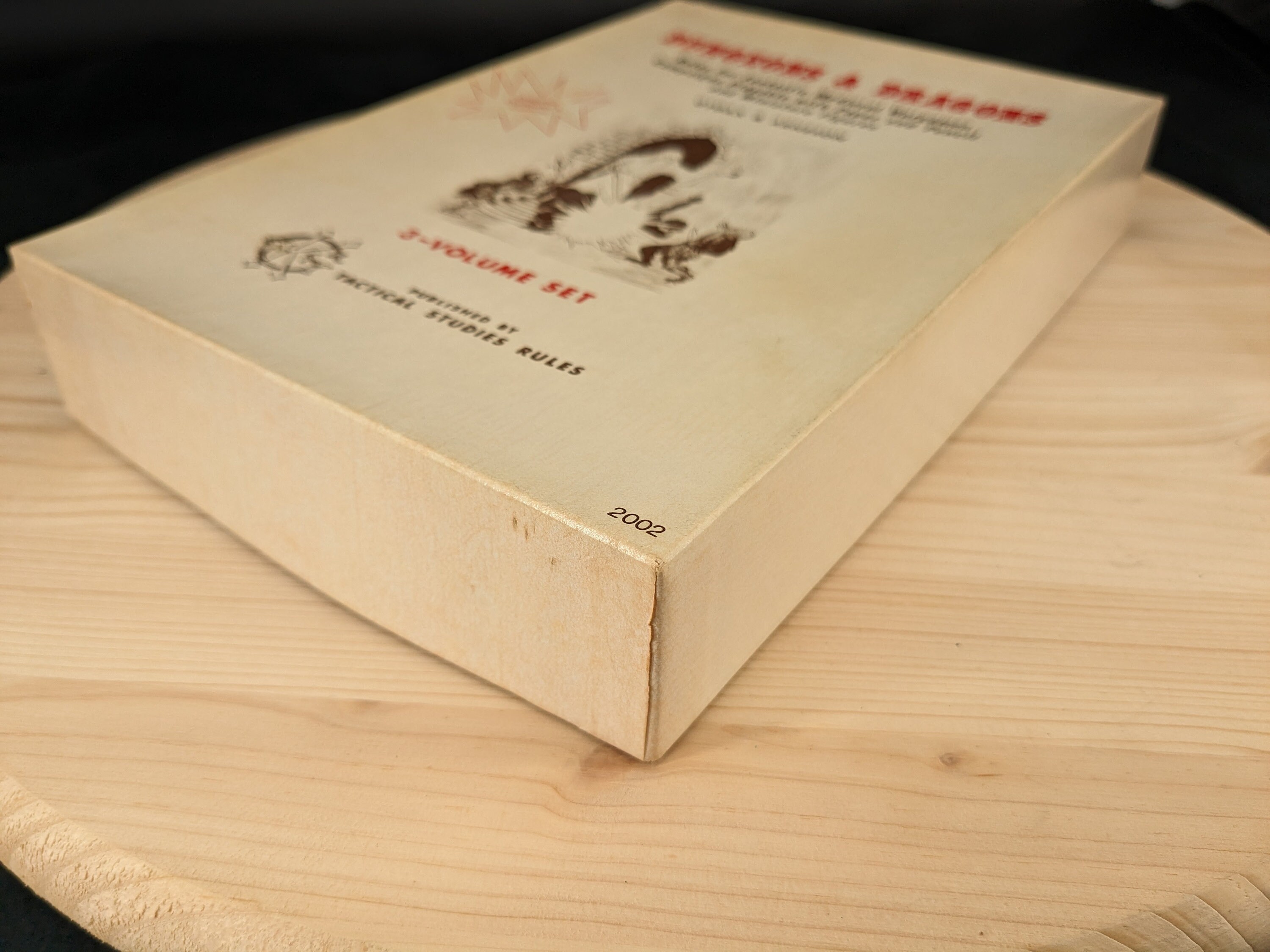 Vintage Dungeons & Dragons White Box Set, 6th Edition - Etsy