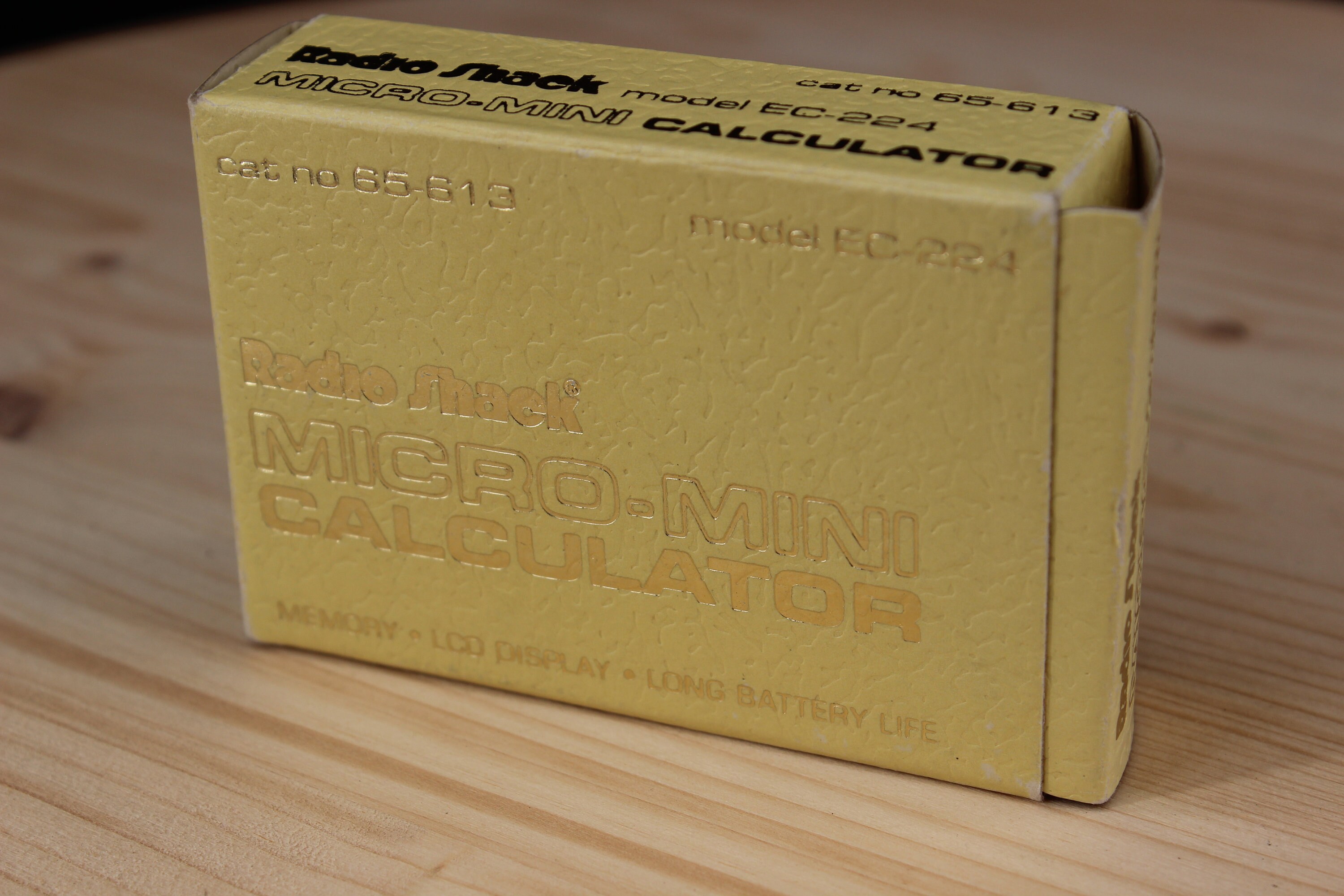 Vintage Radio Shack EC-224 Micro Mini Calculator Cat. No. 65-613 - Etsy