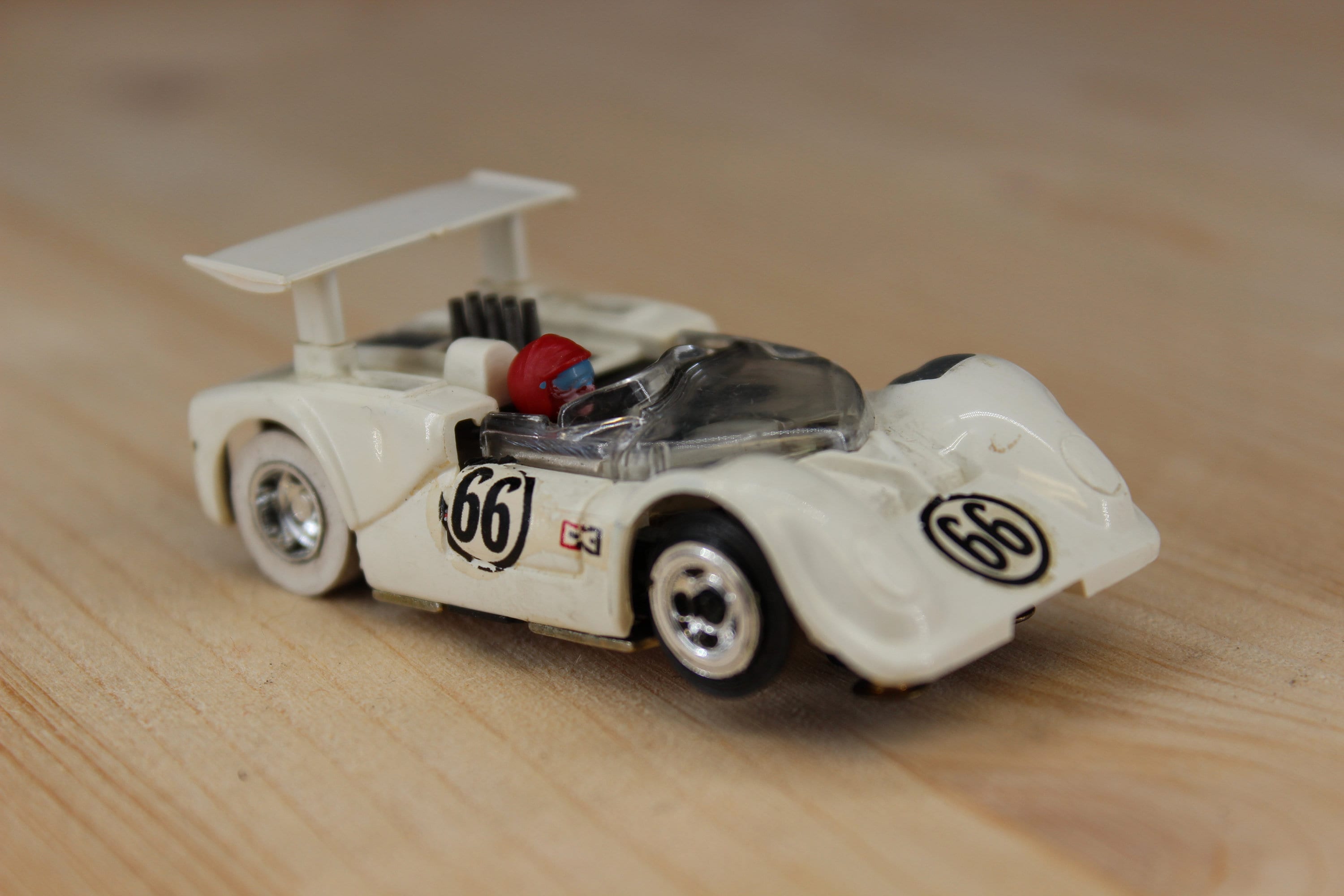 Vintage Tyco Pro Slot Car - Chaparral White - Etsy