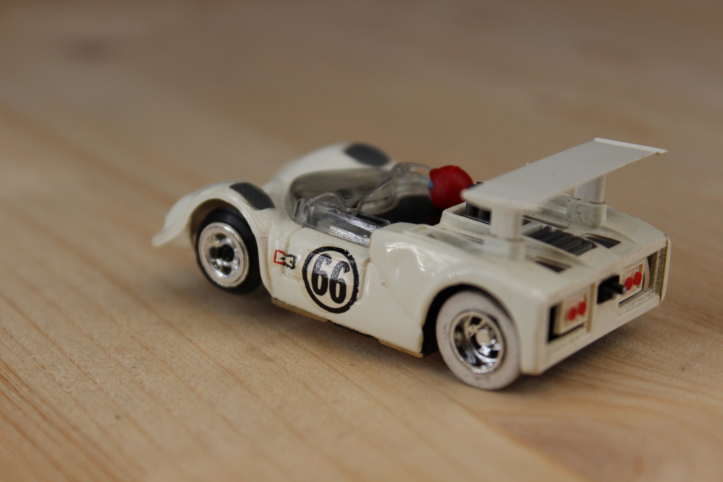 Vintage Tyco Pro Slot Car - Chaparral White - Etsy