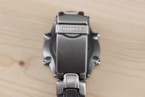 Vintage Citizen Promaster Titanium Chronograph 0855-H… - Gem