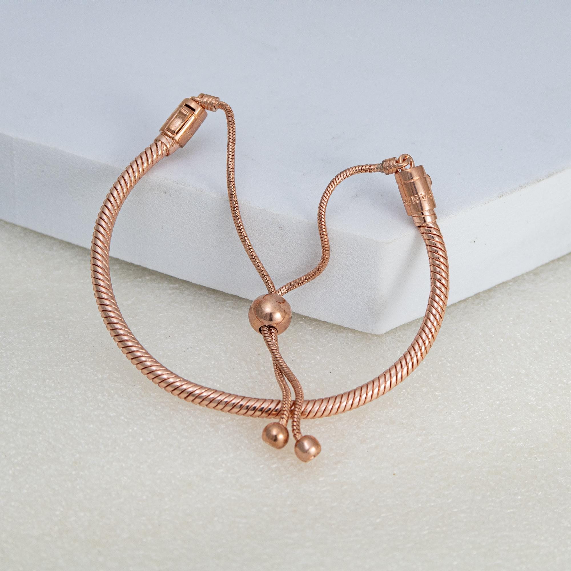 Pandora Bracelet Extender Rose Gold Etsy