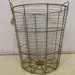 Handwoven Wire Laundry Basket Rustic Iron Wire Laundry Hamper Vintage ...