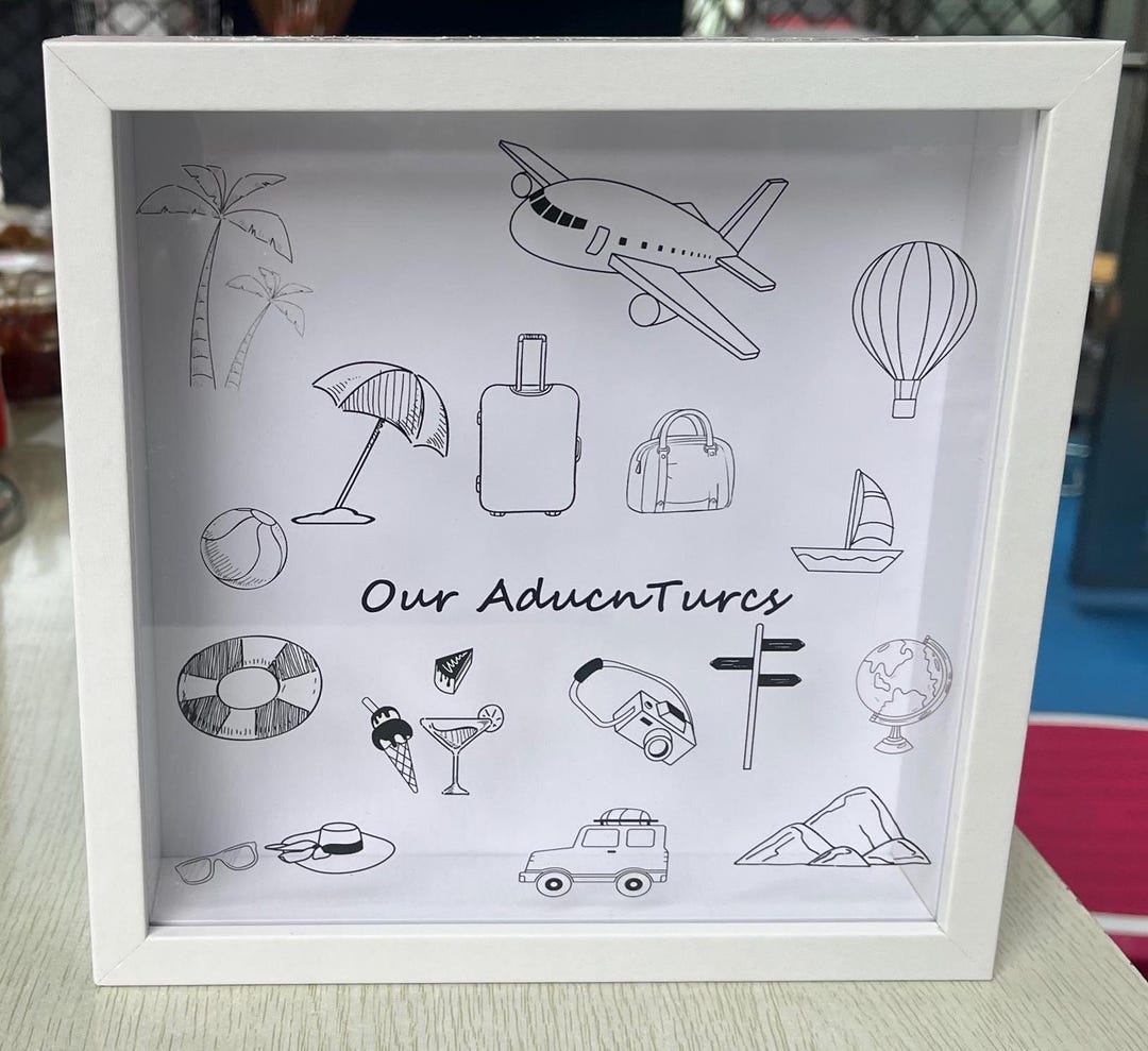 Ticket Memory Box Ticket Collector Frame, Customized Ticket Collector ...