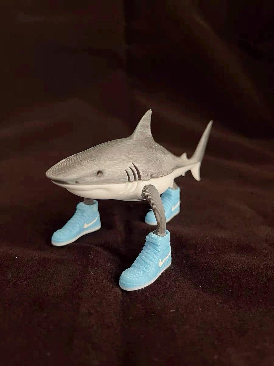 Tralalero Shark Figurine: Funny Brainrot Meme Collectible - Etsy