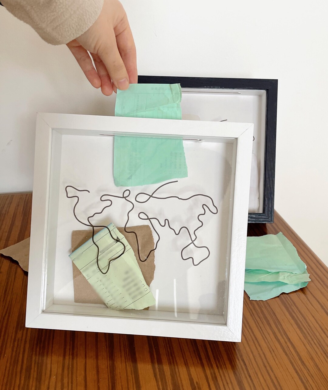 Custom Travel Ticket Stub Memory Box: Couple's Keepsake Display - Etsy