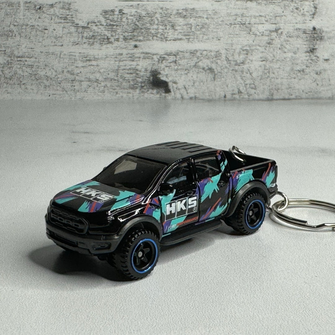 Ford Ranger Keychain black w/free Display Case - Etsy