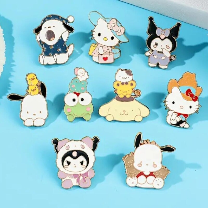 Kawaii Enamel Pin - Etsy