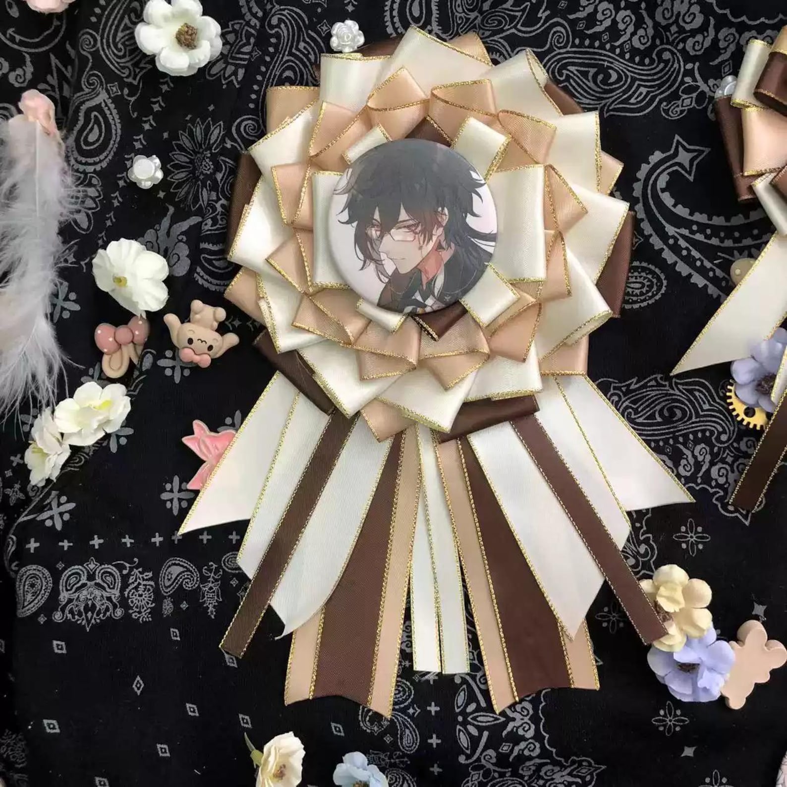 Ita Bag Badge Rosettes, Itabag Backpack Pin Decorations, Anime Badge ...
