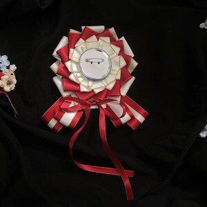 Itabag Backpack Pin Decorations,rose Rosette Badge Holder for Ita Bag ...