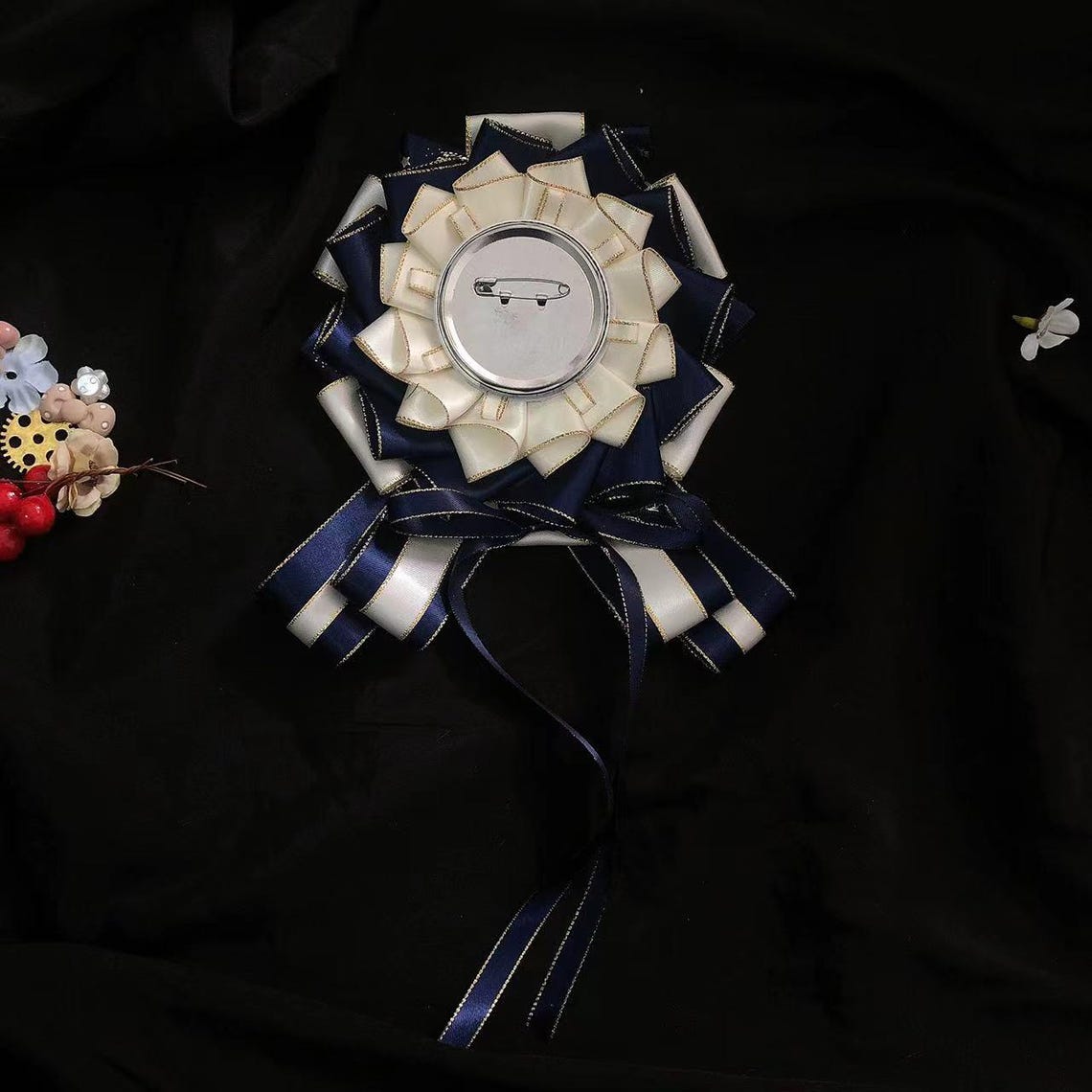 Itabag Backpack Pin Decorations,rose Rosette Badge Holder for Ita Bag ...
