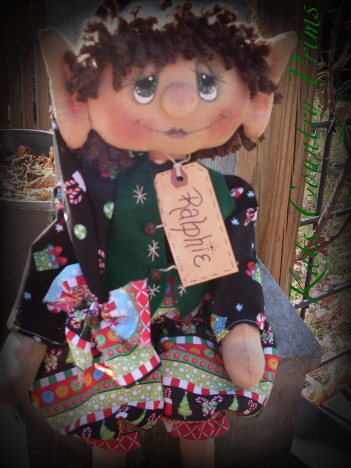 Primitive Christmas Ralphie the Elf INSTANT DOWNLOAD PATTERN - Etsy