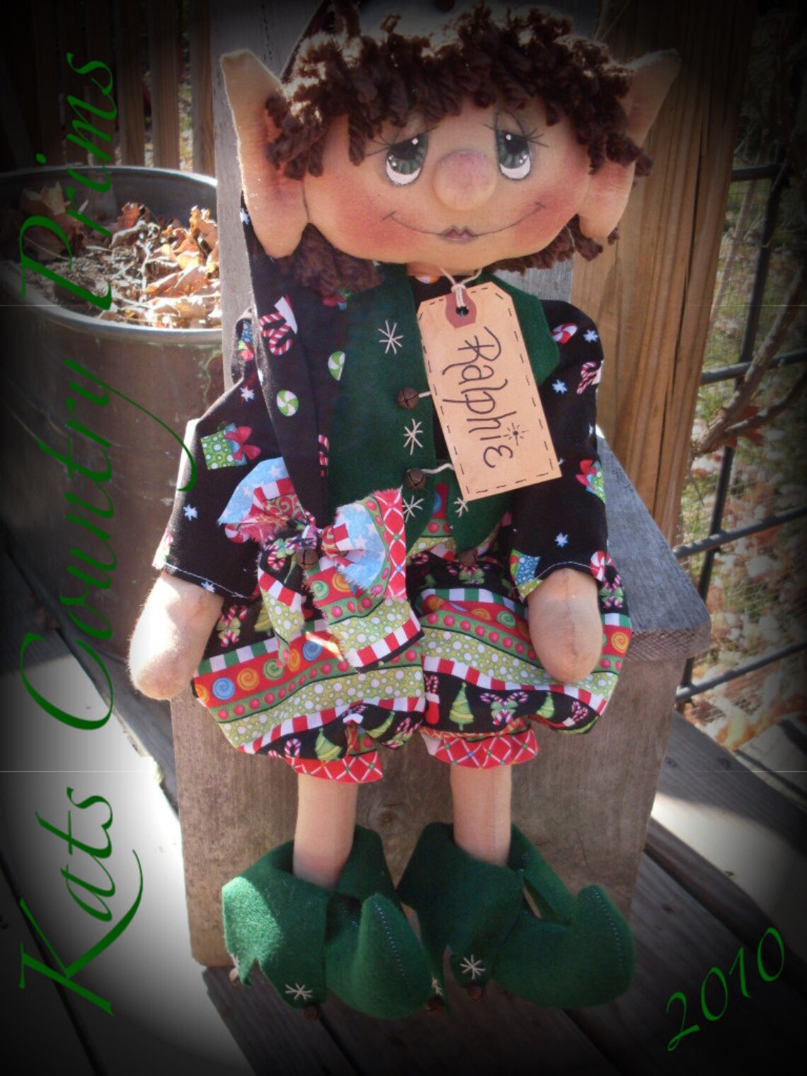 Primitive Christmas Ralphie the Elf INSTANT DOWNLOAD PATTERN - Etsy