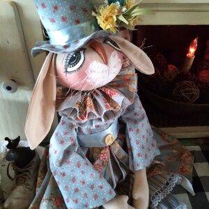 Primitive Bunny Rabbit Easter INSTANT DOWNLOAD PATTERN - Etsy