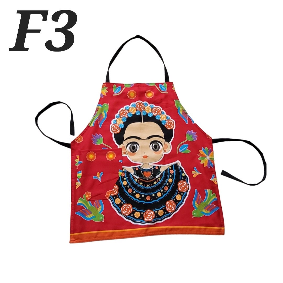 Frida Kahlo Apron mandil Frida Kahlo Kitchen Apron - Etsy