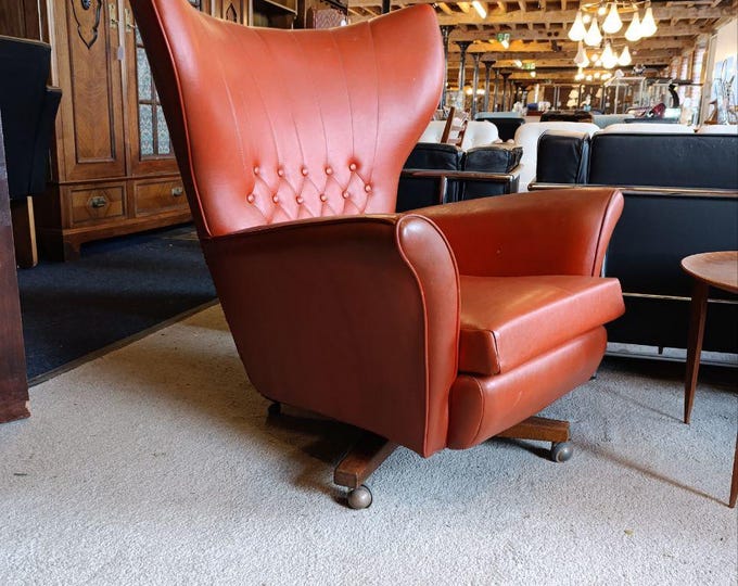Iconic G-plan 6250 "blofeld Villain Chair" From 1960s James Bond Film ...