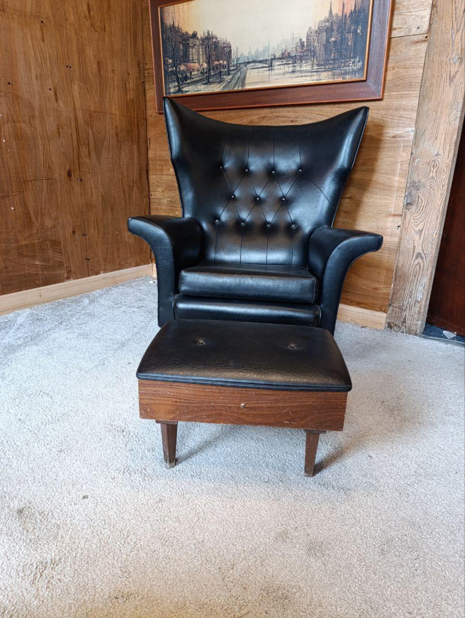 Iconic G-plan 6250 "blofeld Villain Chair" From 1960s James Bond Film ...