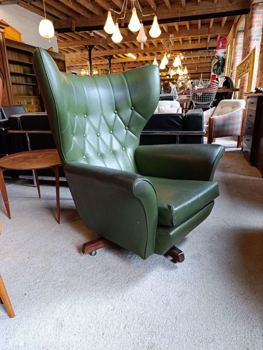 Iconic G-plan 6250 blofeld Villain Chair From 1960s James Bond Film new ...