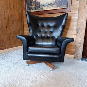 Iconic G-plan 6250 "blofeld Villain Chair" From 1960s James Bond Film ...