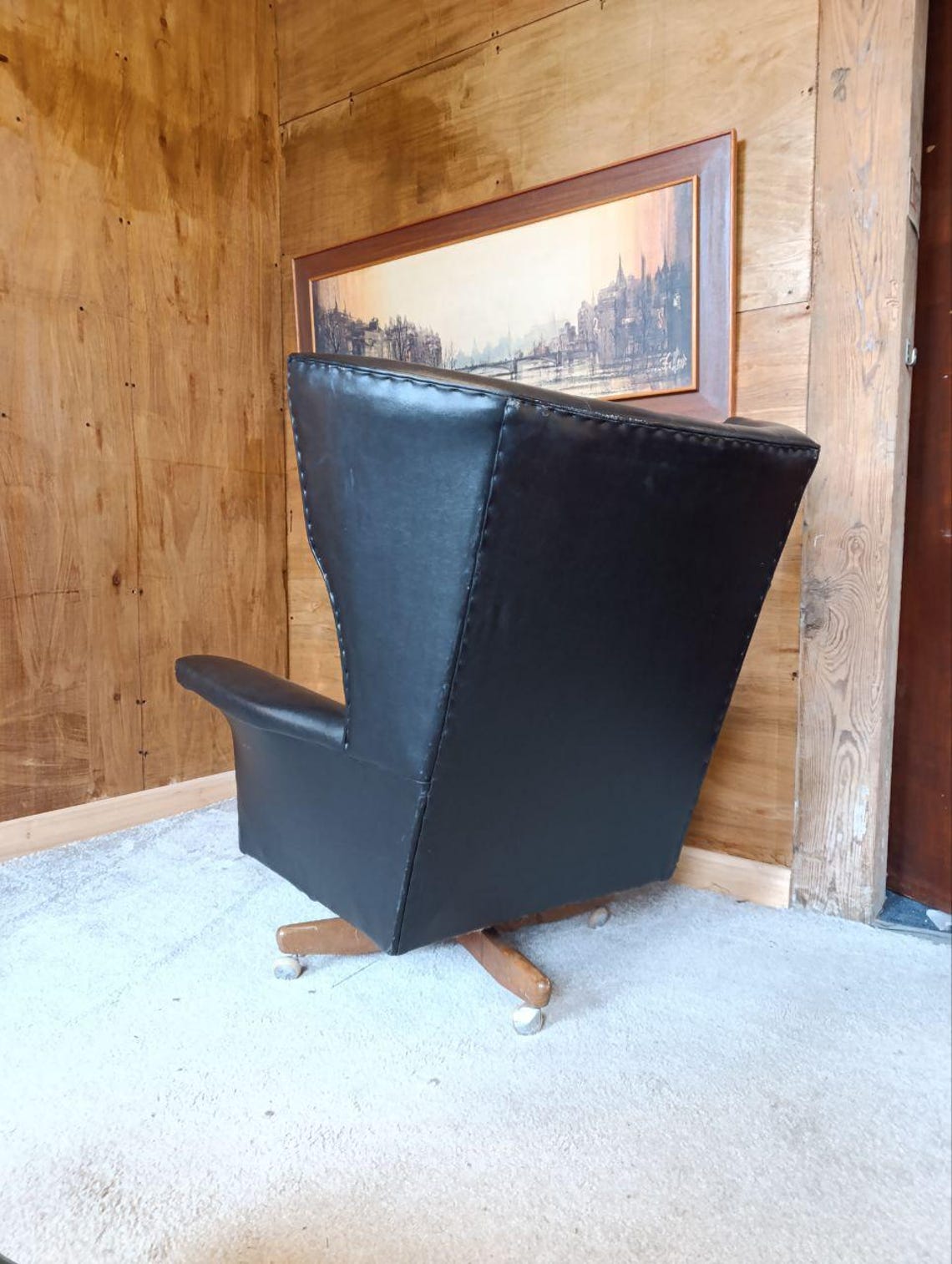 Iconic G-plan 6250 "blofeld Villain Chair" From 1960s James Bond Film ...