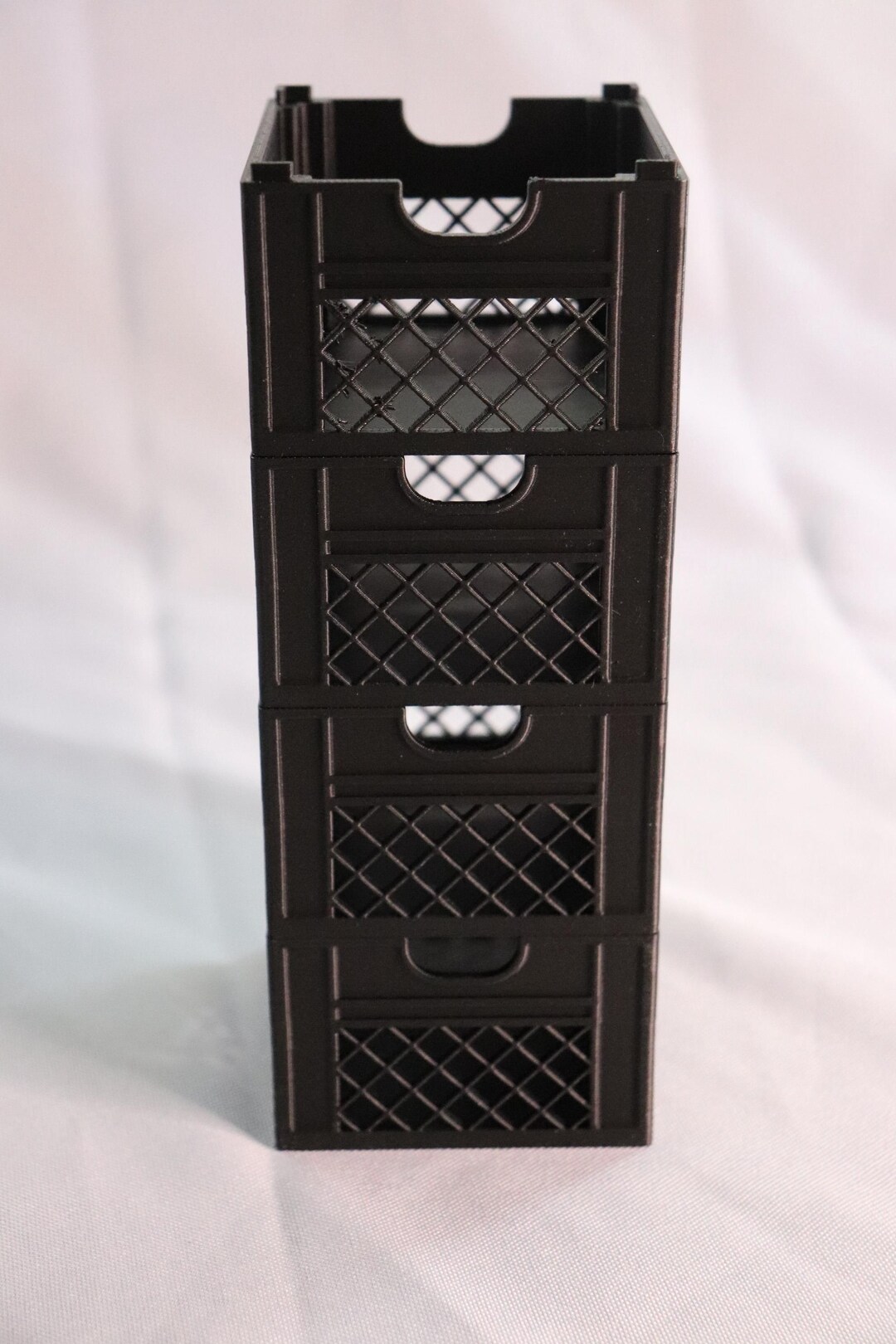 Compact 3D Printed Stackable Desk Organizers, Office Storage Crates in ...