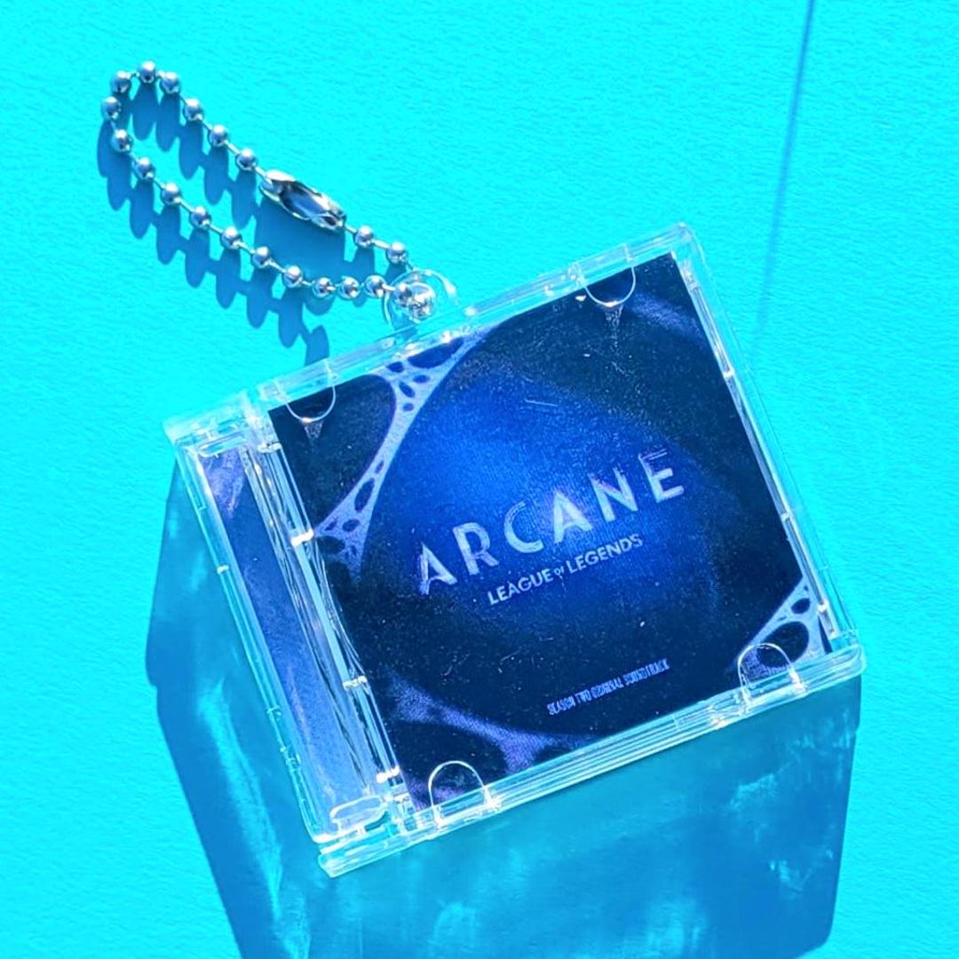 Arcane CD Keychain - Etsy