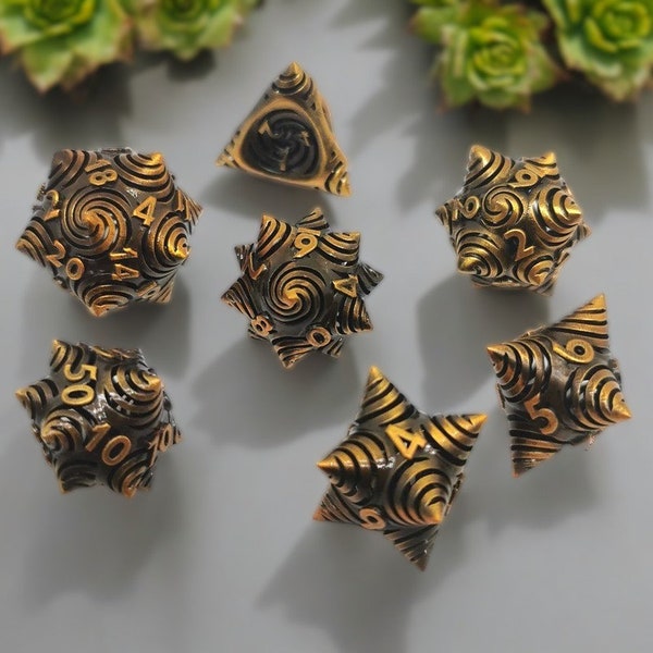 Dnd Dice Set - Etsy