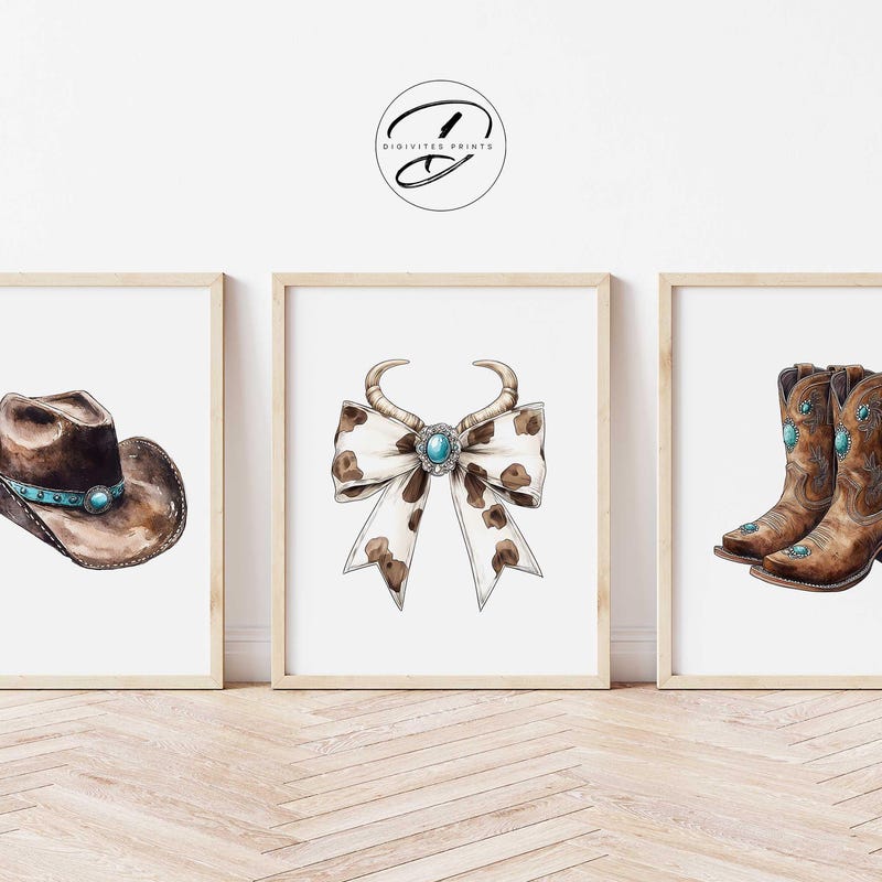 Turquoise Cowboy Boots - Etsy