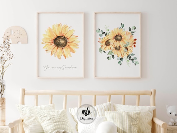 Gender Neutral Nursery and Bedroom Wall Art Featuring | Etsy