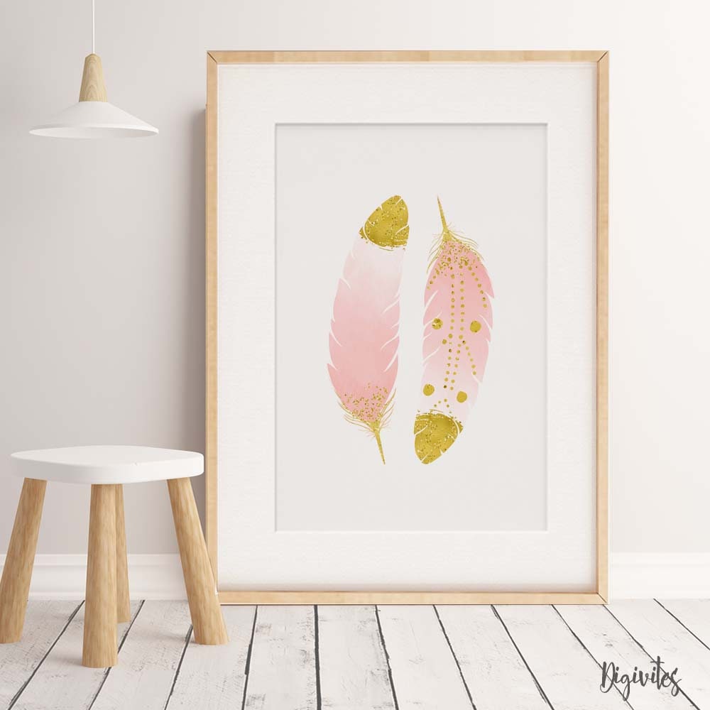 Baby Girl nursery decor. Set of 3 boho feather dreamcatcher | Etsy