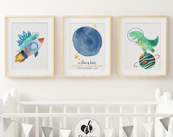 Rocket Ship Nursery | Etsy