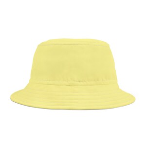 Yellow Banana Bucket Hat Cotton Beach Fisherman Hats for Women Girls ...