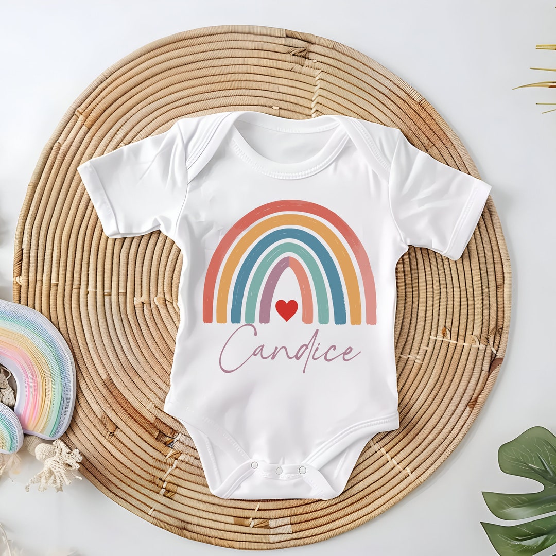 Cute Custom Baby Name Onesie®, Create Your Own Bodysuit, Personalized ...